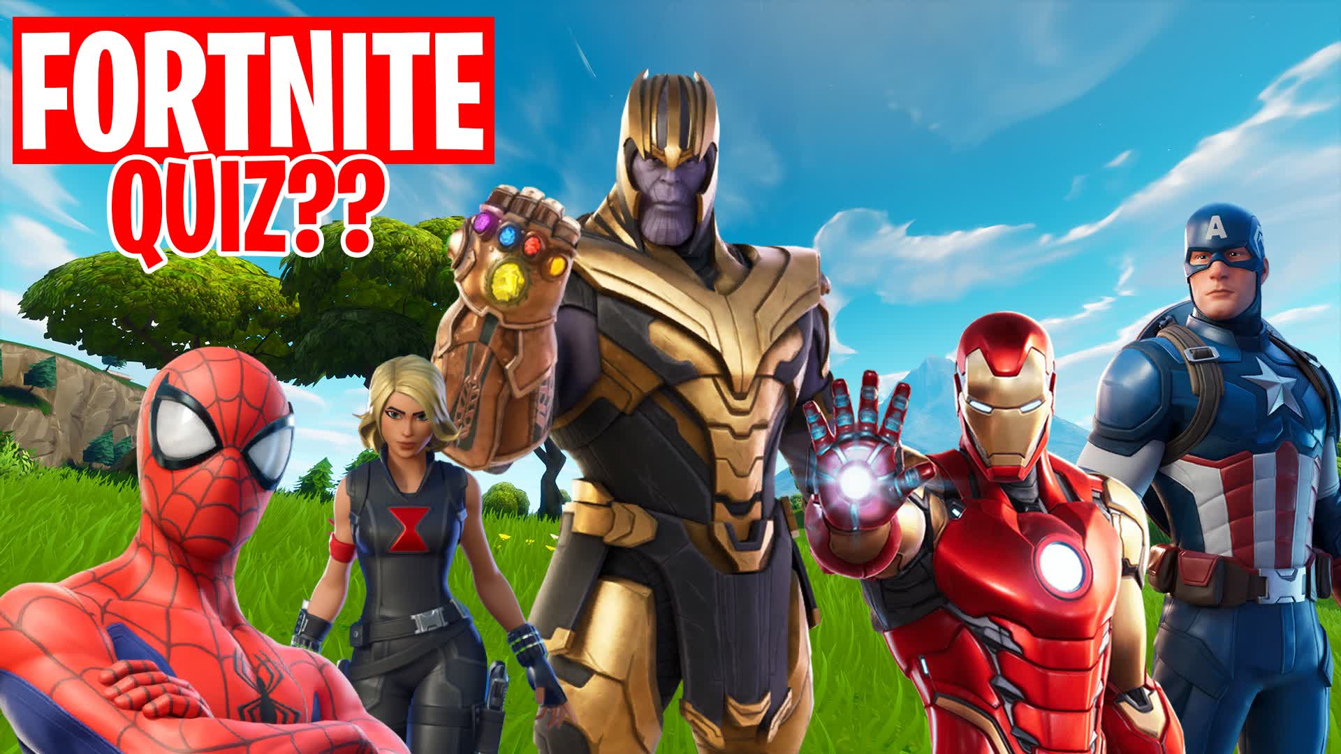 QUIZZ MARVEL [ pyrox_2b ] – Fortnite Creative Map Code